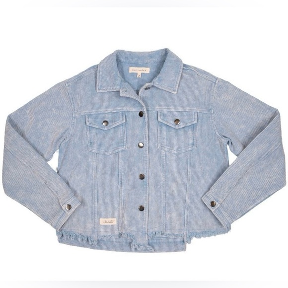 Simply Southern | Jackets & Coats | Simply Southern Corduroy Cropped ...